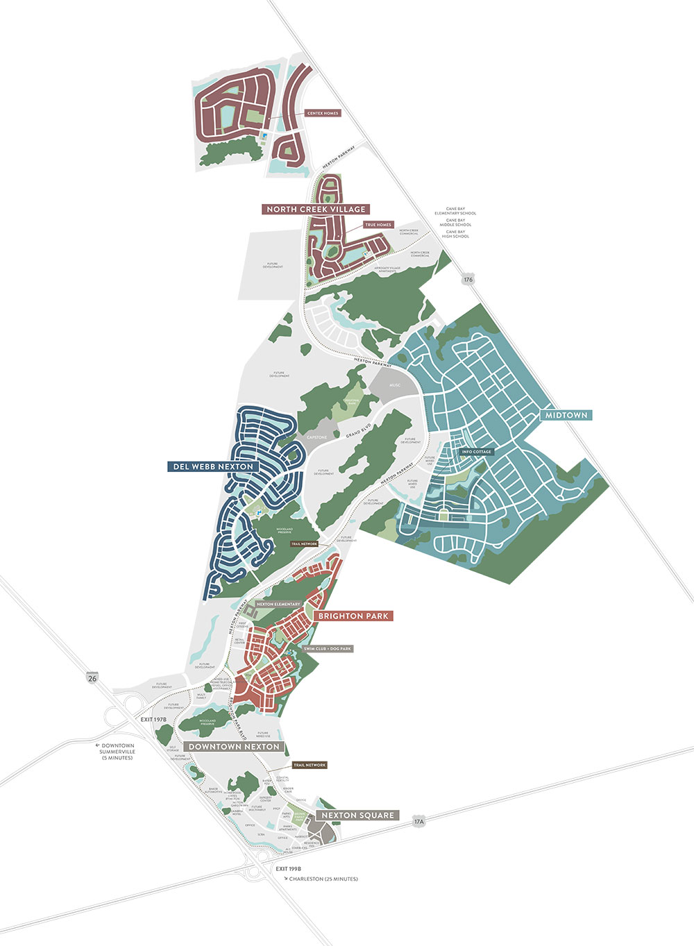 Nexton Community Development in Summerville, SC | I-26 & 17A | Minutes ...