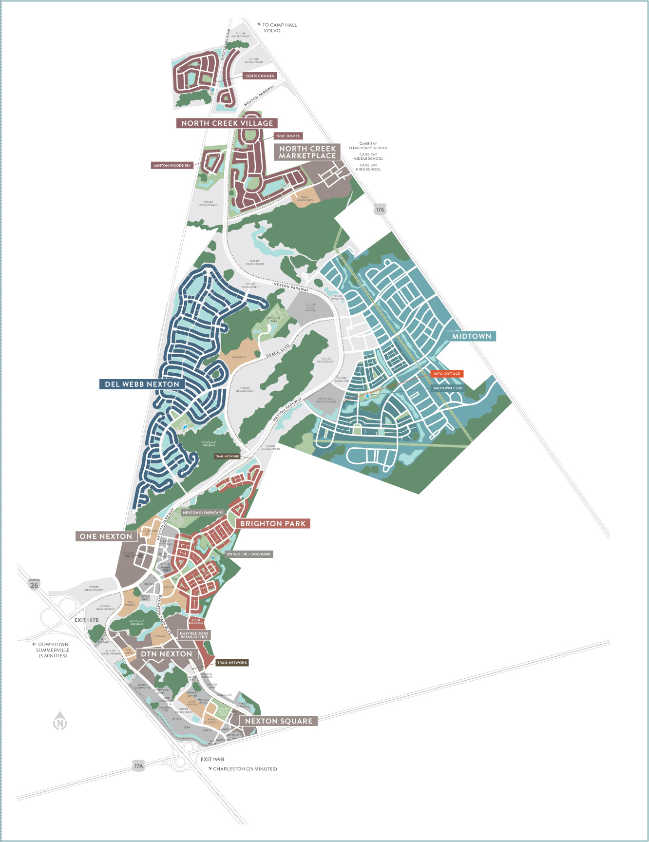 Nexton Community Development in Summerville, SC | I-26 & 17A | Minutes ...