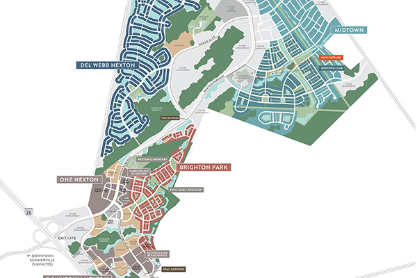 Nexton is Located in Summerville, SC near Charleston